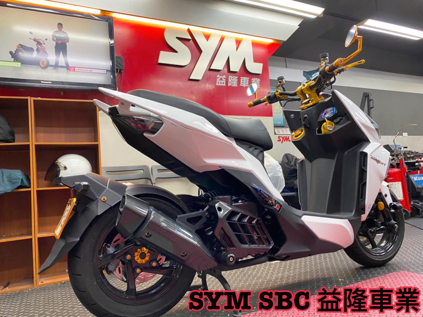 SYM DRG 158 安裝 OP Ra|-益隆車業網路購物平台-商品介紹