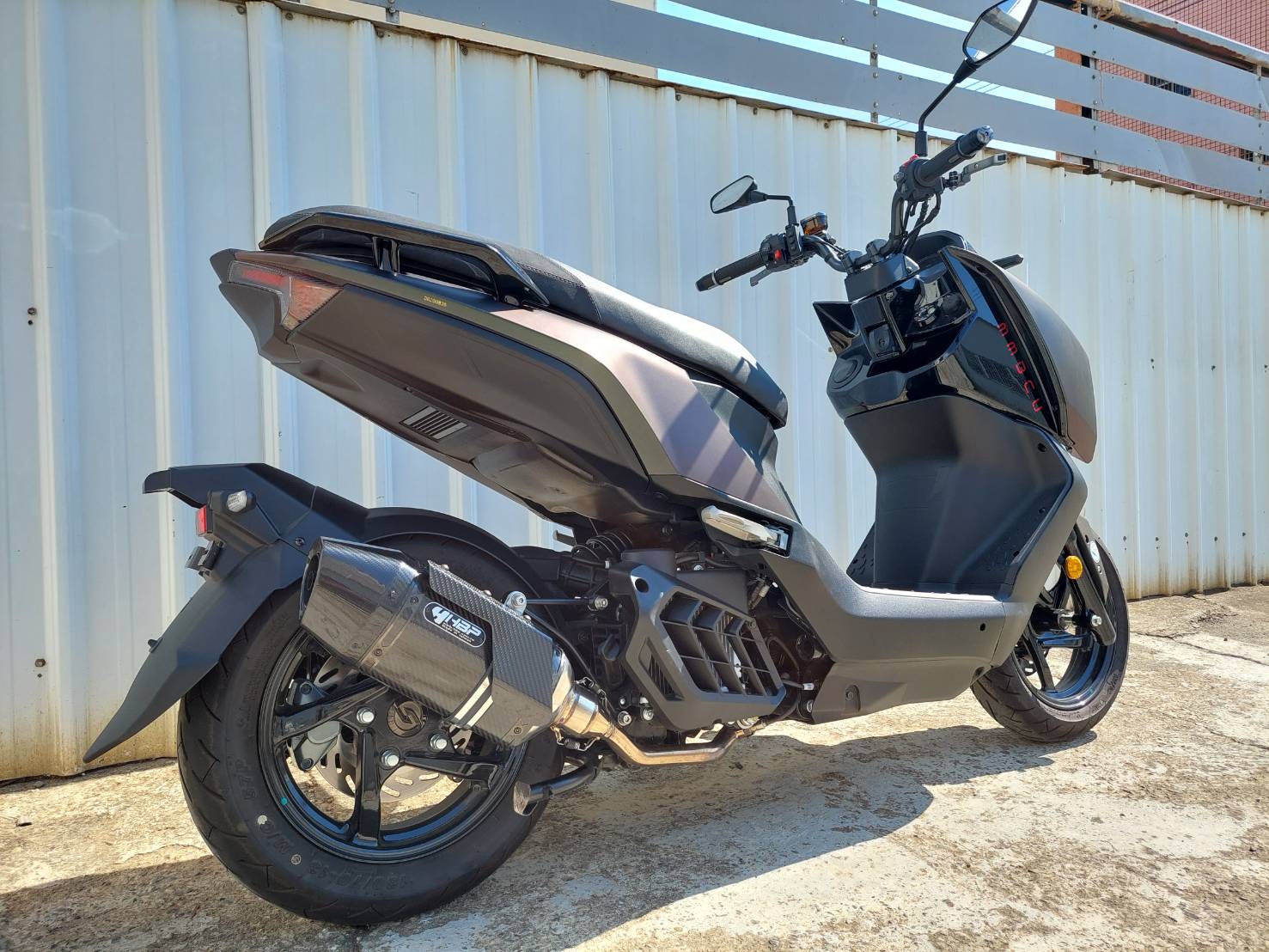 SYM MMBCU HBP排氣管 型號H|-益隆車業網路購物平台-商品介紹